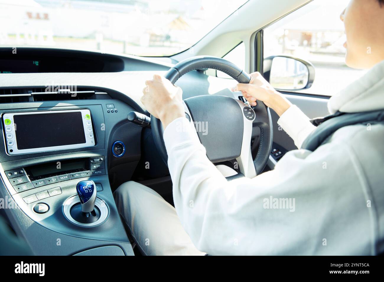 Student driver car driving hi-res stock photography and images - Alamy