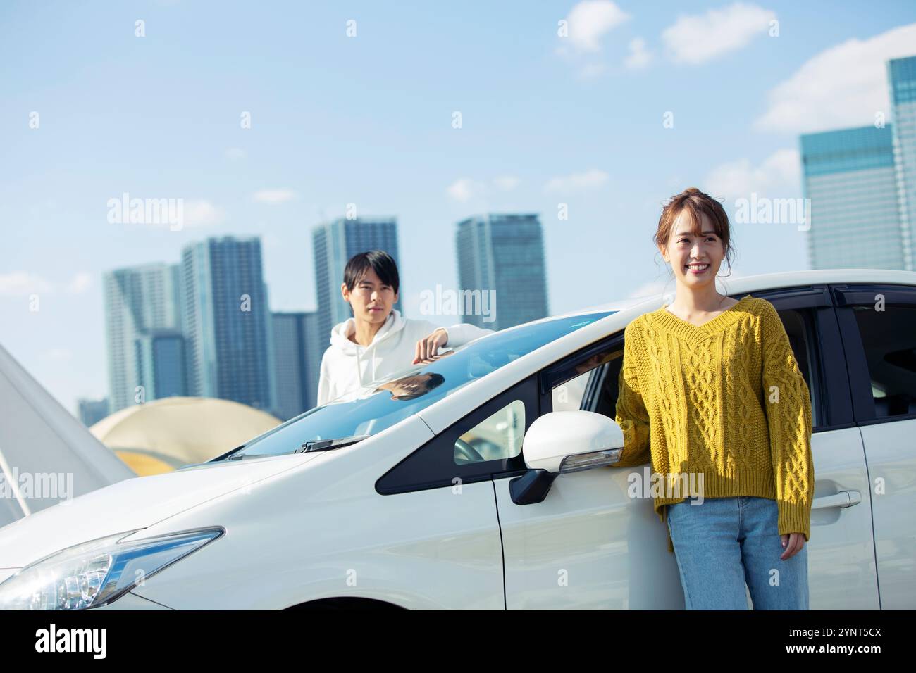 Man standing before bright hi-res stock photography and images - Alamy