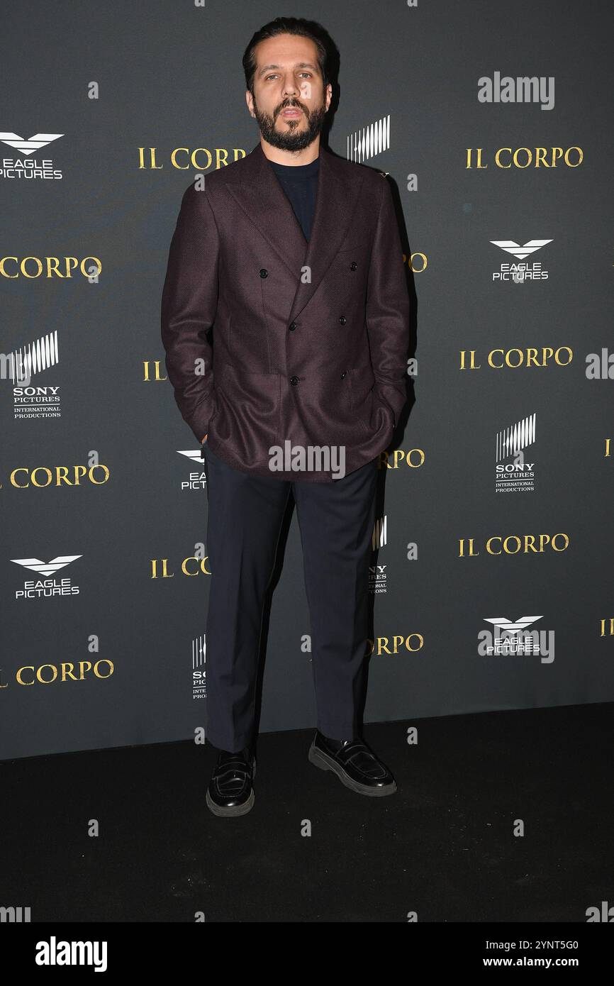 Rome, Cinema Adriano Preview of the Film "The Body", In the photo ...