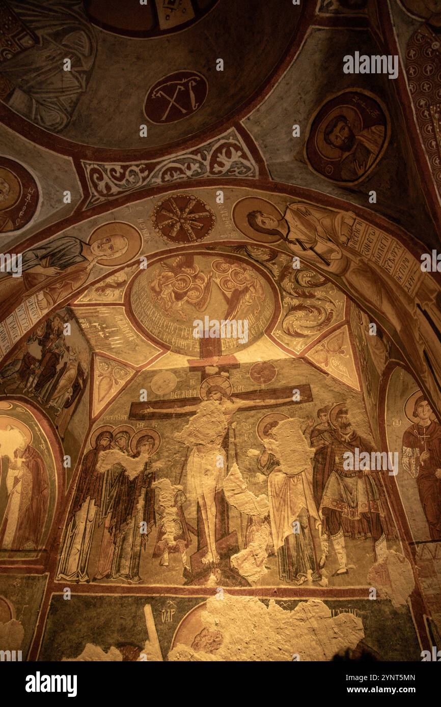 Yilanli, Snake Church, Goreme Open Air Museum, Cappadocia, Turkiye ...