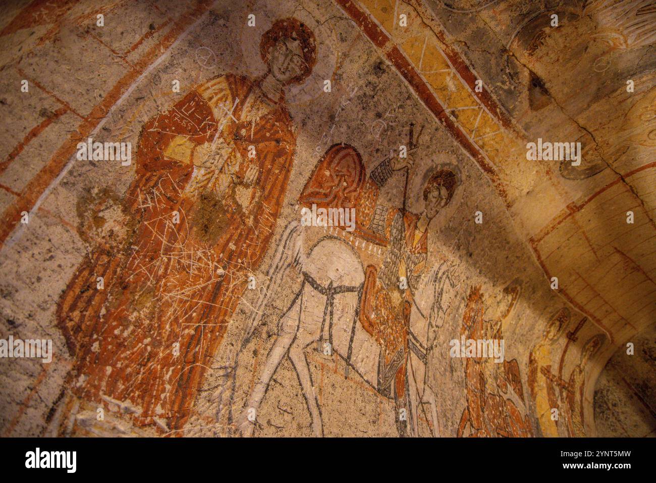 Yilanli, Snake Church, Goreme Open Air Museum, Cappadocia, Turkiye ...