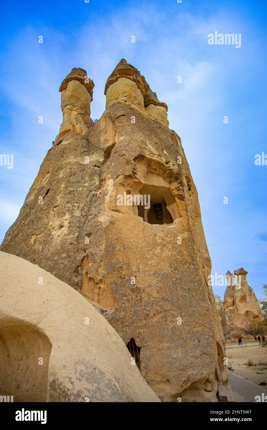 Fairy Chimney, Pashabag Valley, Cappadocia, Turkiye, Turkey Stock Photo ...