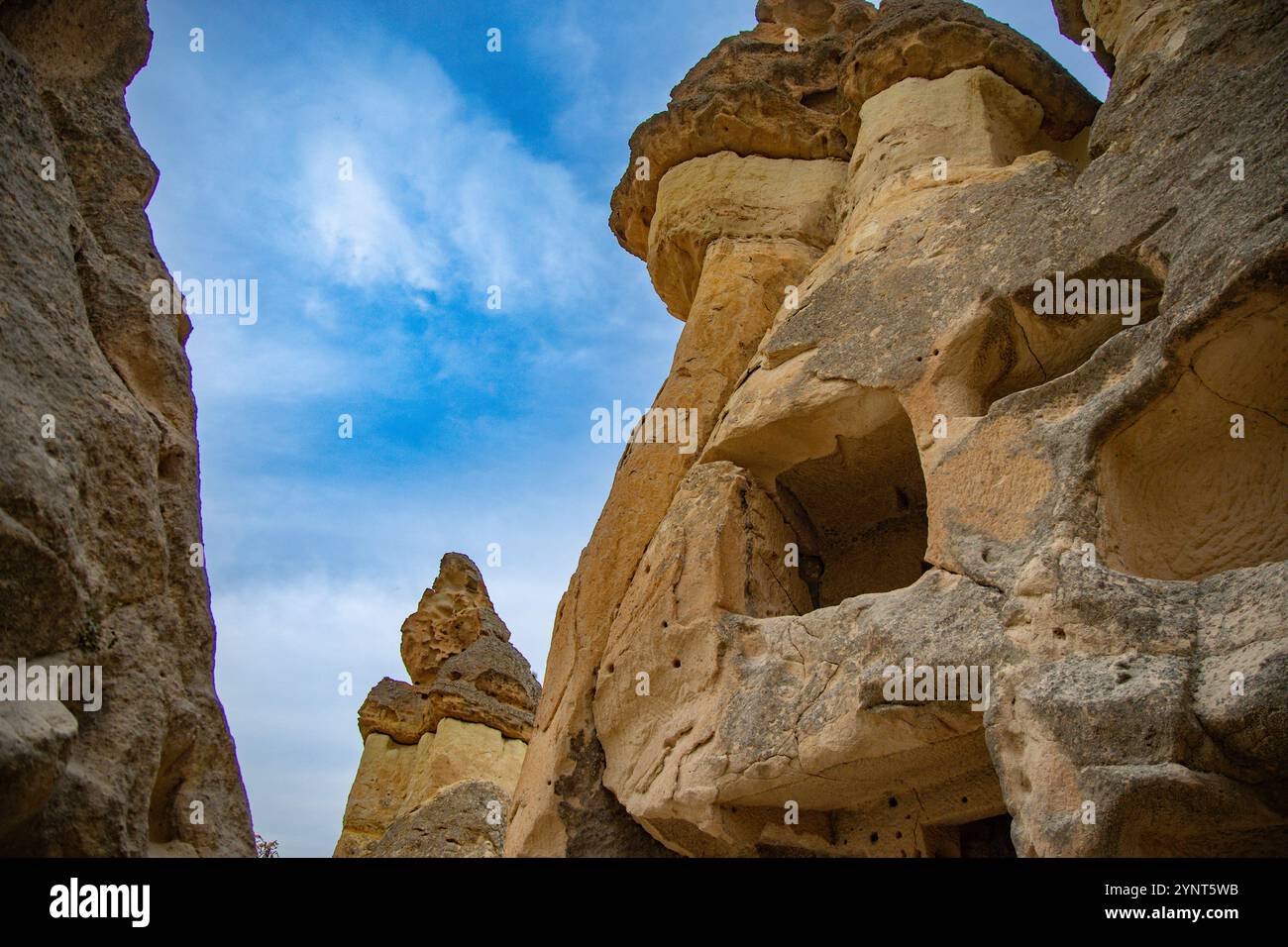 Fairy Chimney, Pashabag Valley, Cappadocia, Turkiye, Turkey Stock Photo ...