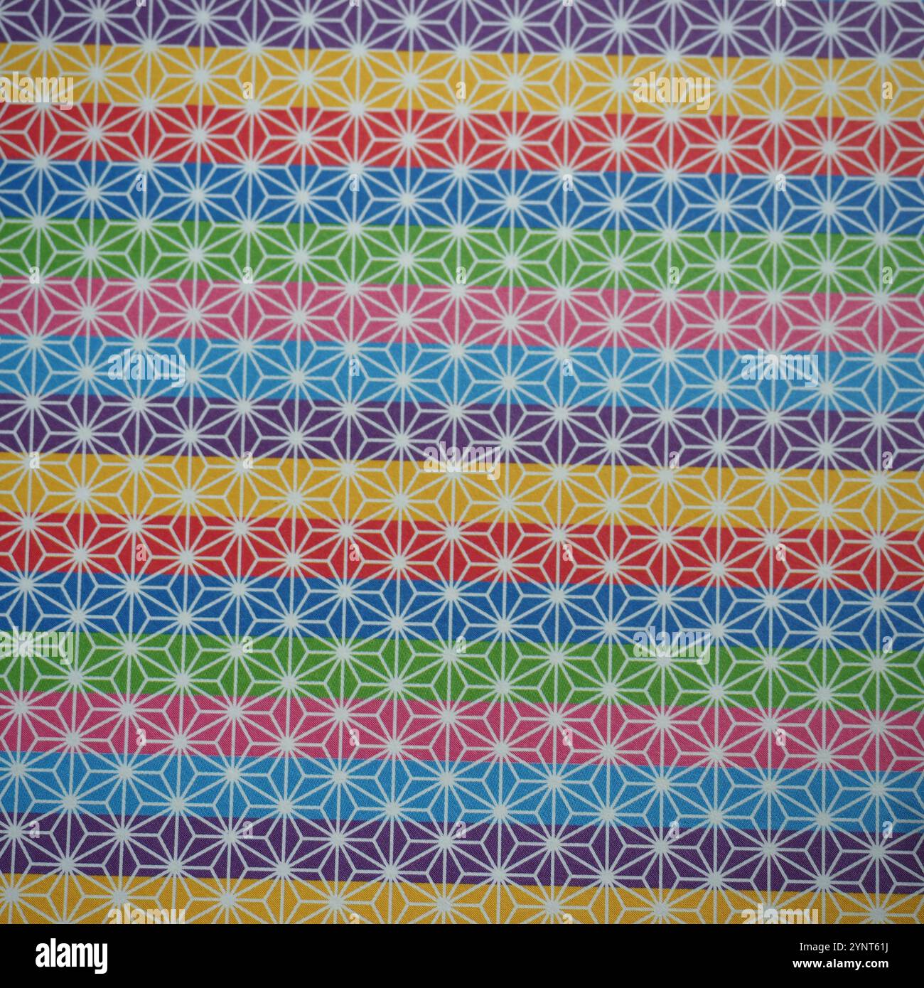 Traditional Japanese patterns on colorful background Stock Photo - Alamy