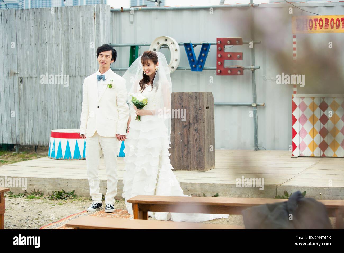 Beautiful bride groom before wedding hi-res stock photography and ...