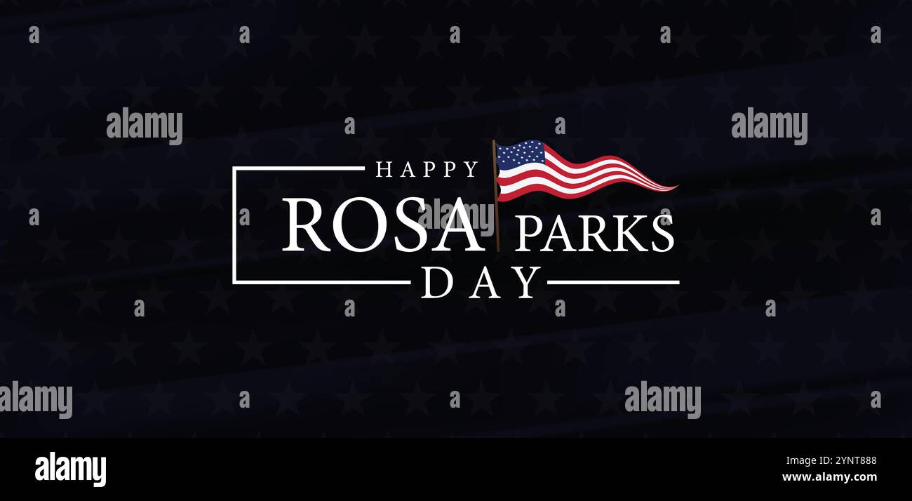 Celebrating Rosa Parks An Ode to Courage and Resilience Stock Vector ...