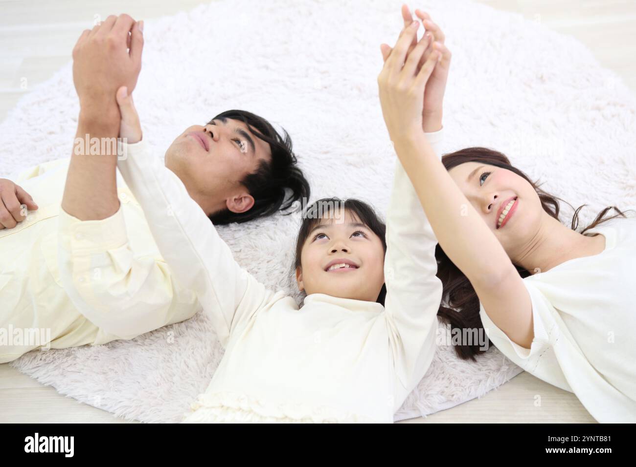 Family in unity Stock Photo - Alamy