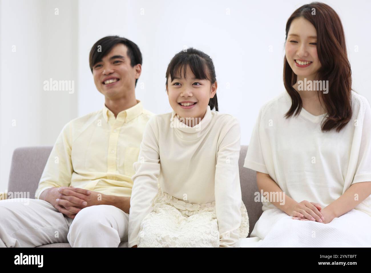 Family in unity Stock Photo - Alamy