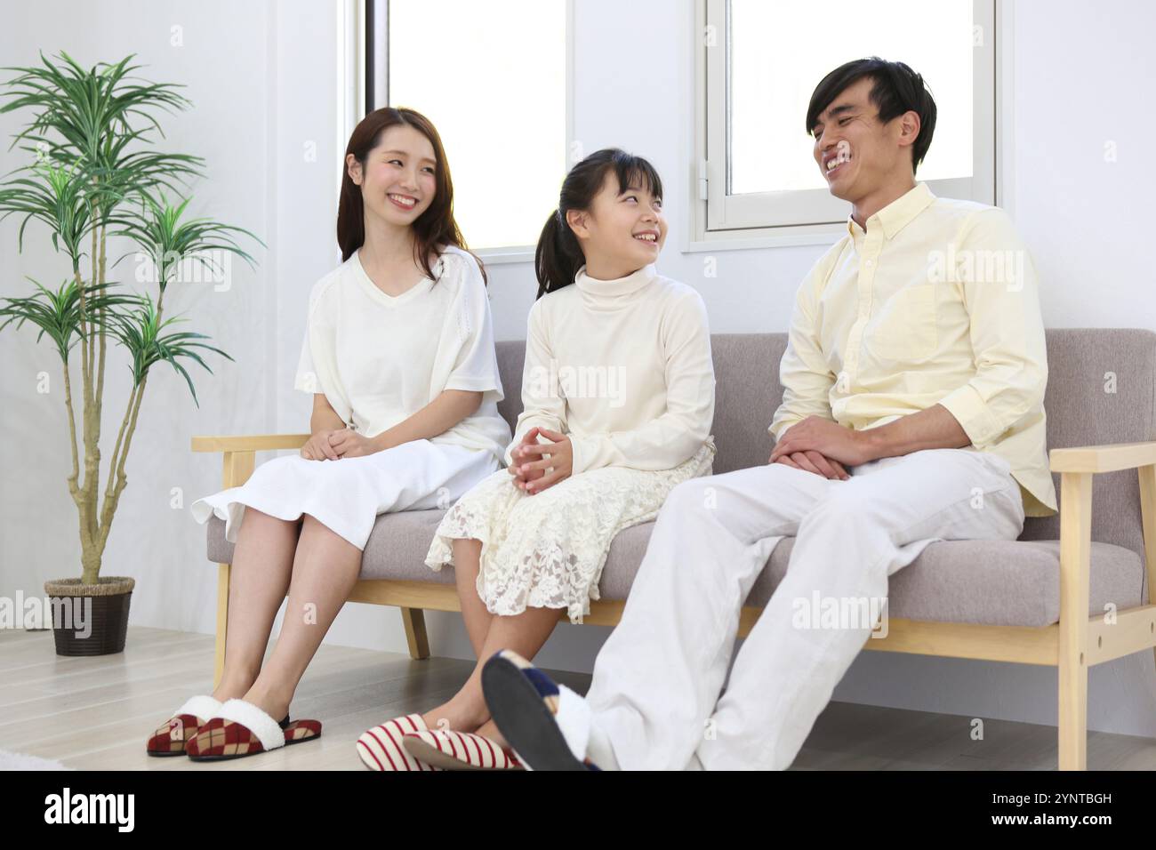 Family in unity Stock Photo - Alamy