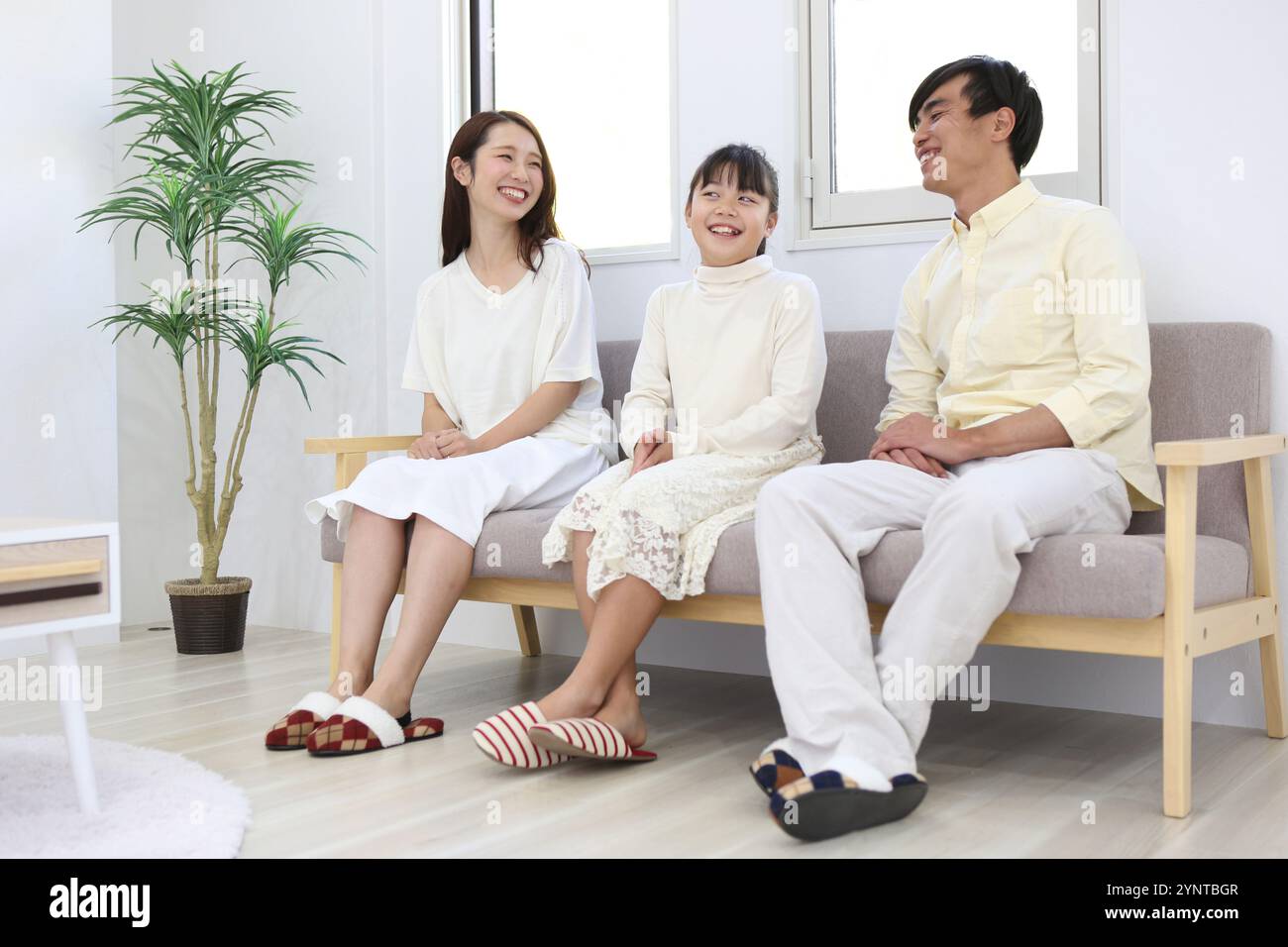 Family in unity Stock Photo - Alamy