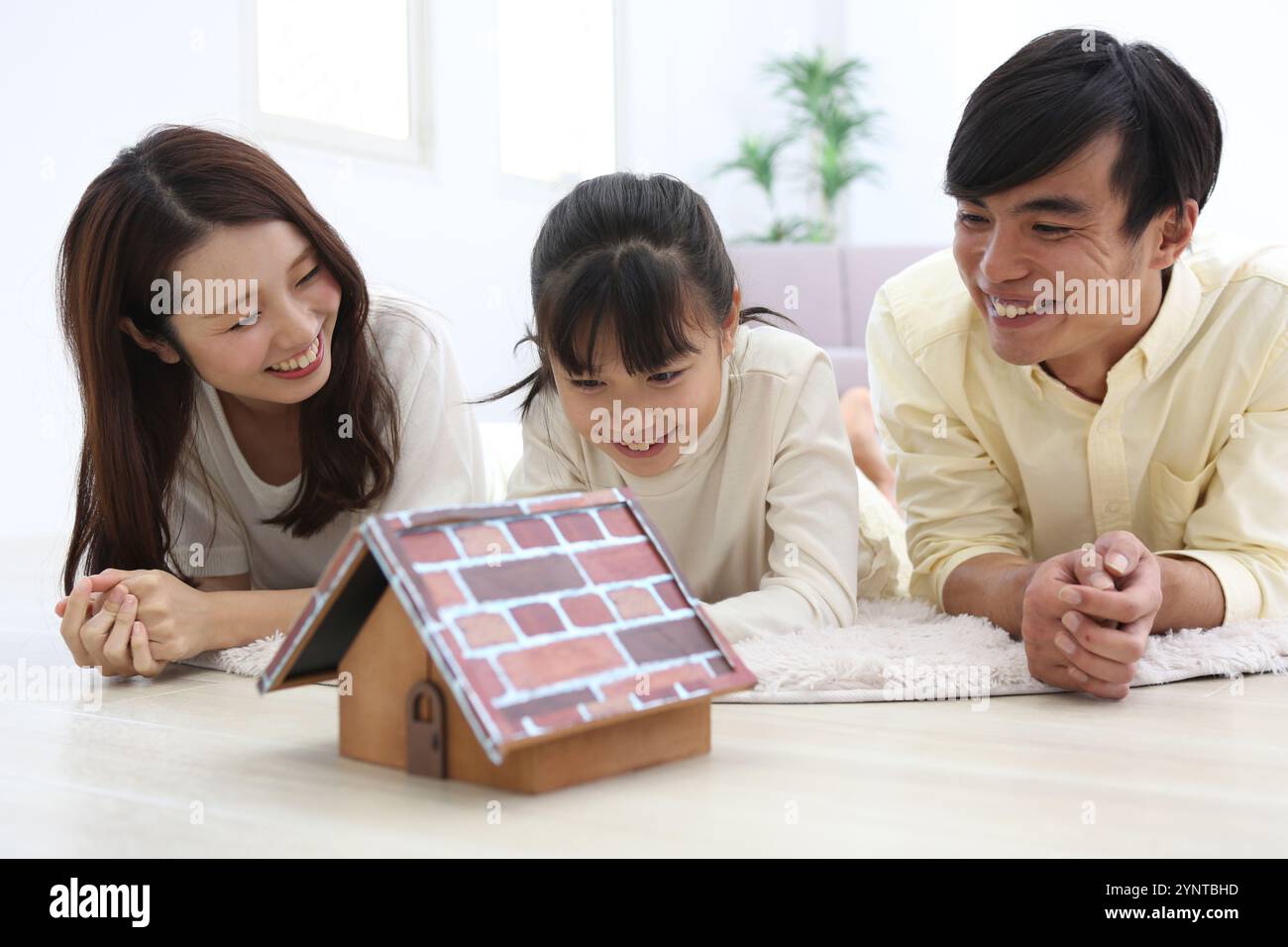 Family in unity Stock Photo - Alamy