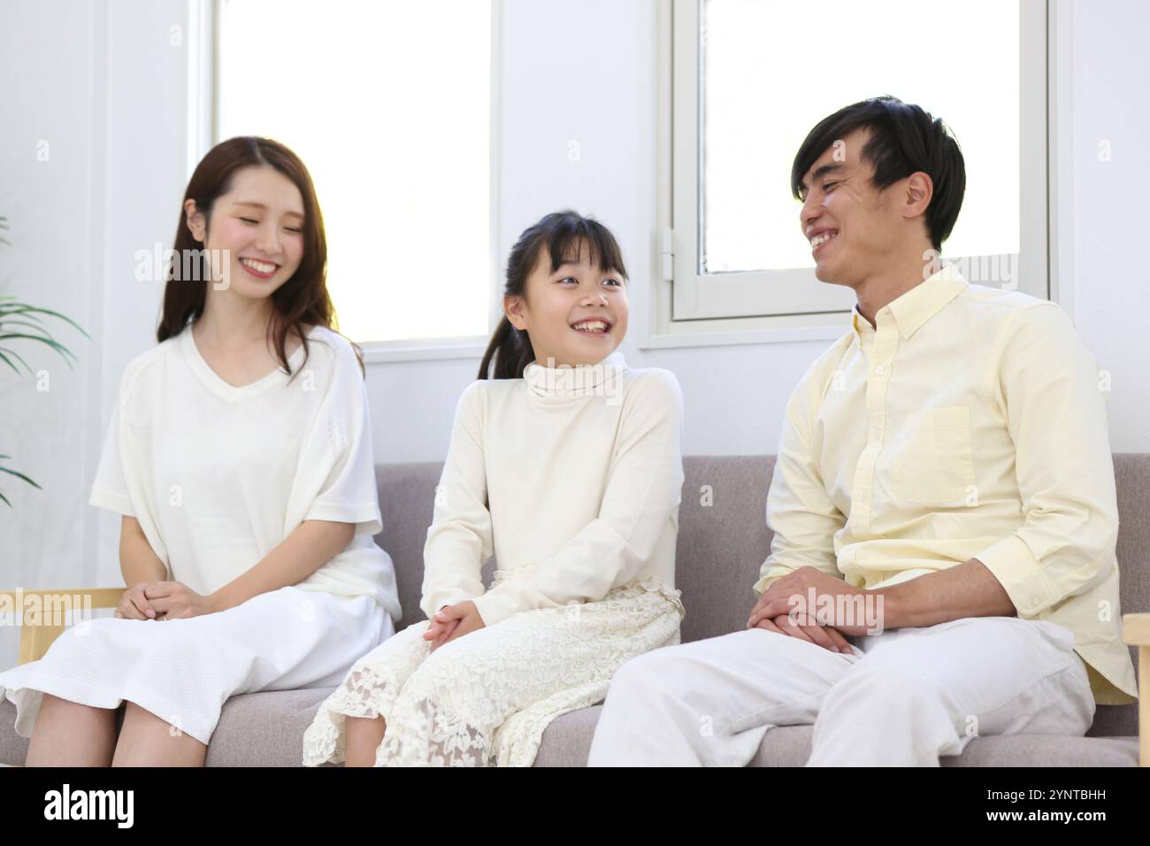 Family in unity Stock Photo - Alamy