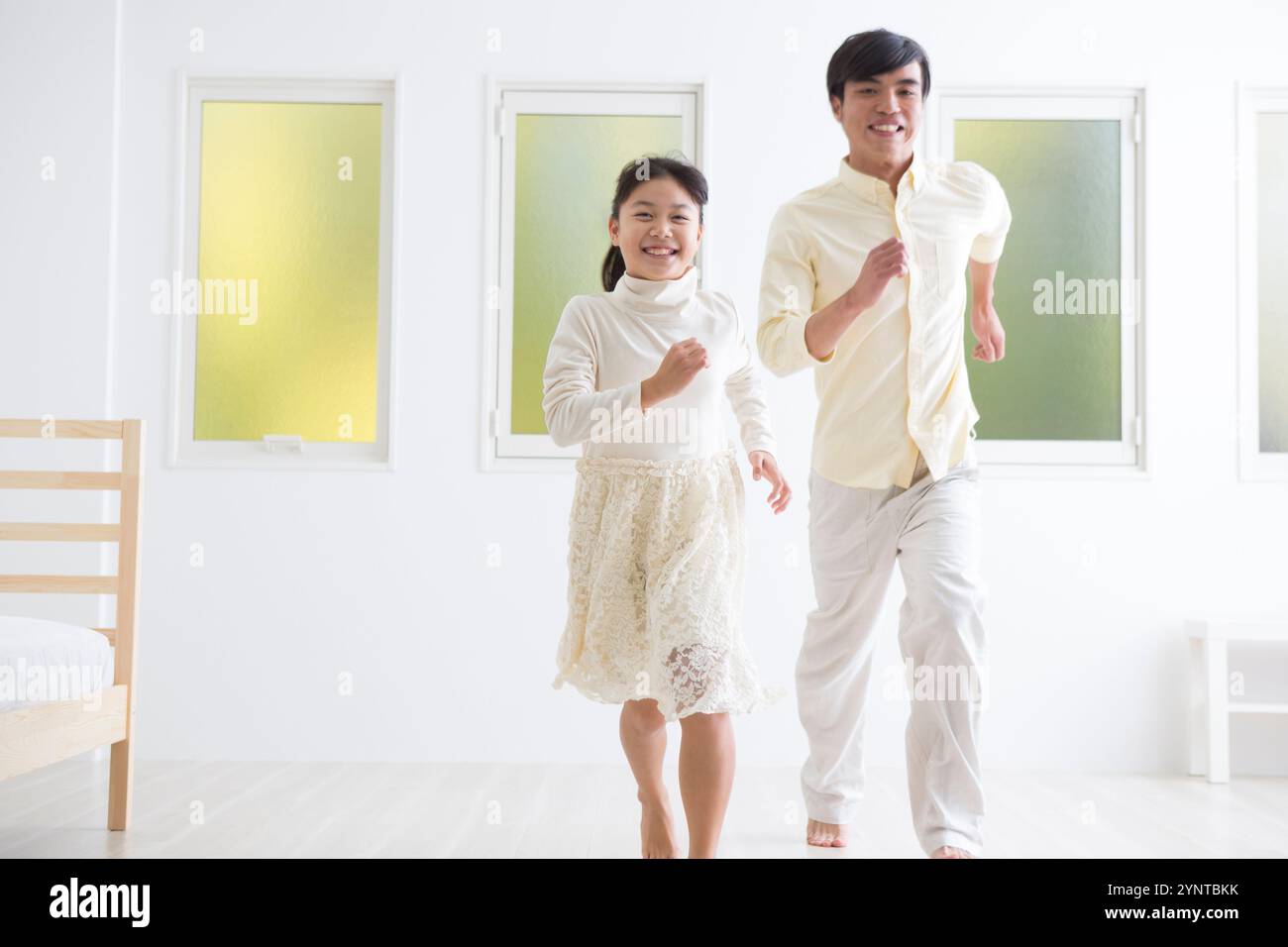 Family in unity Stock Photo - Alamy
