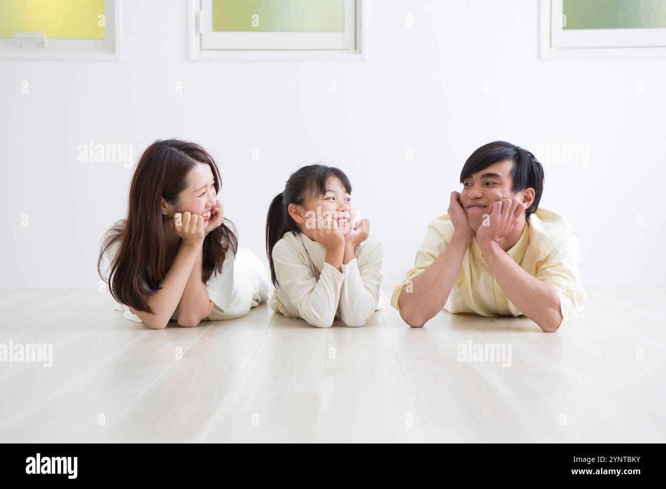 Family in unity Stock Photo - Alamy