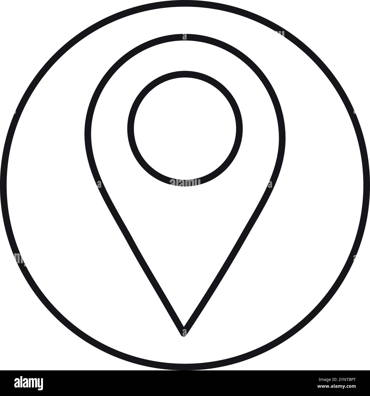 gps pointer location icon Stock Vector Image & Art - Alamy