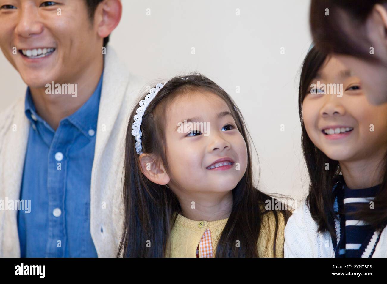Family in unity Stock Photo - Alamy