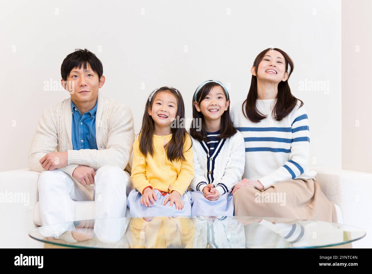 Family in unity Stock Photo - Alamy