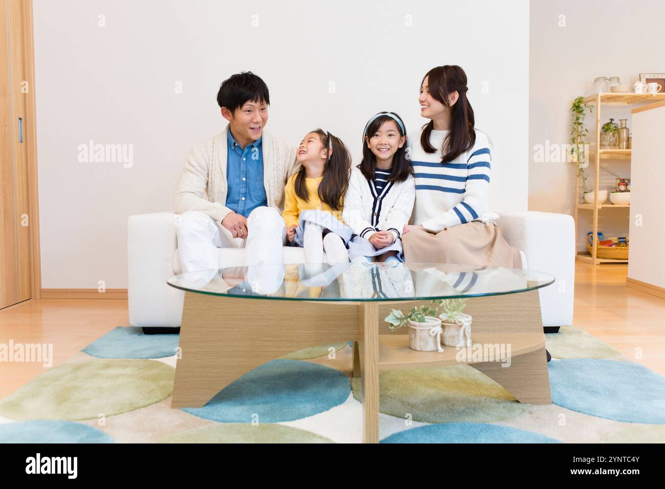 Family in unity Stock Photo - Alamy