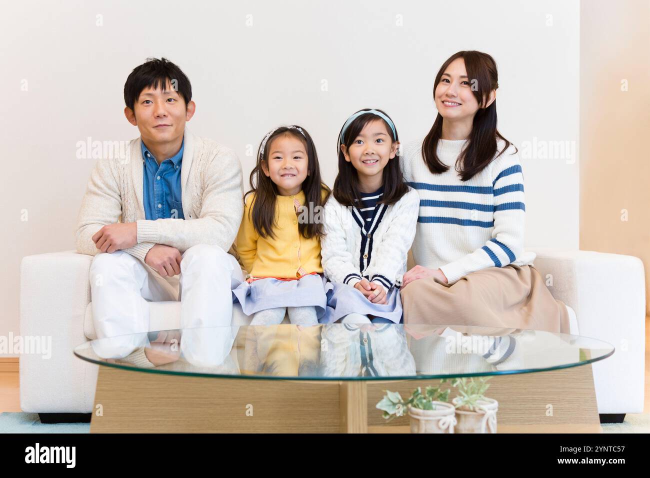 Family in unity Stock Photo - Alamy