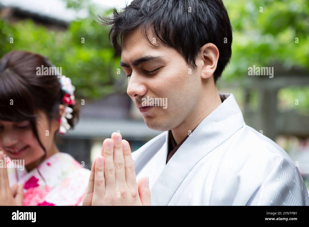 Praying achievement hi-res stock photography and images - Alamy