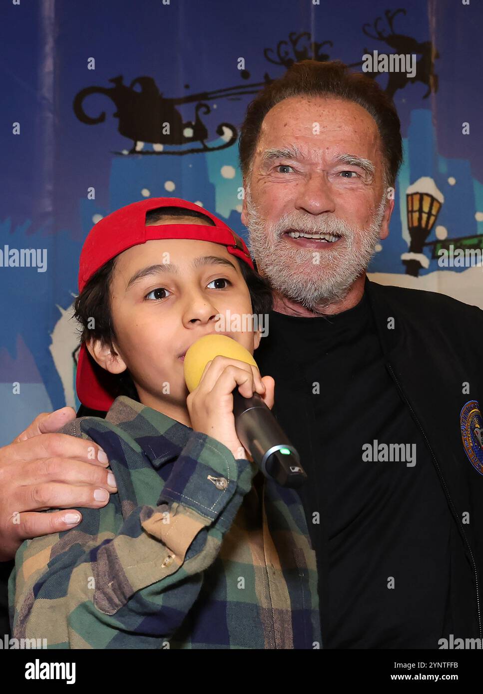 Los Angeles, Ca. 26th Nov, 2024. Zacky Munoz, Governor Arnold ...