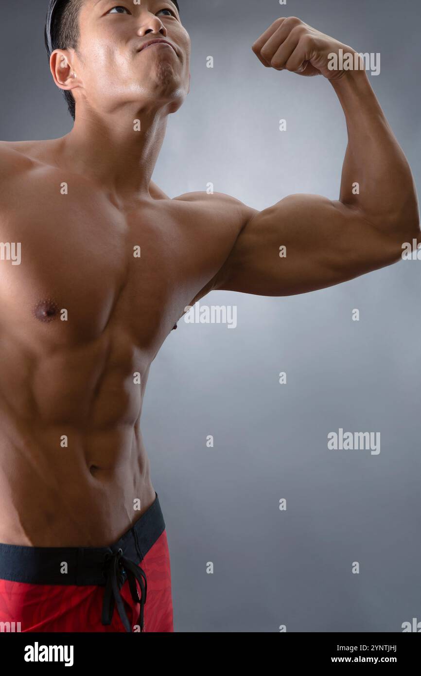 Man making a power hump Stock Photo - Alamy