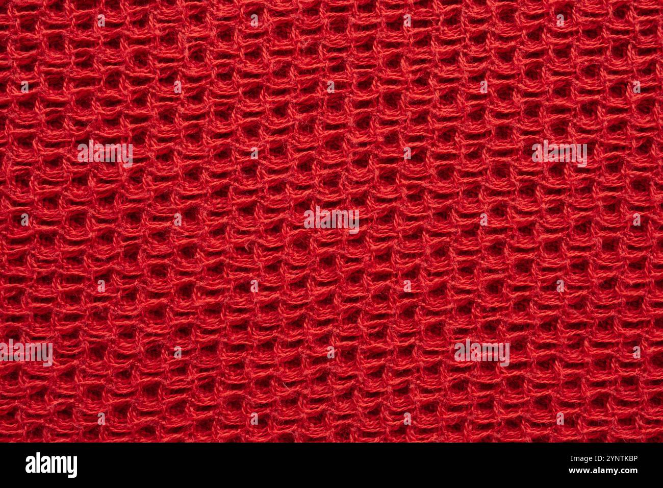 Red knitted cloth wool texture surface background Stock Photo - Alamy