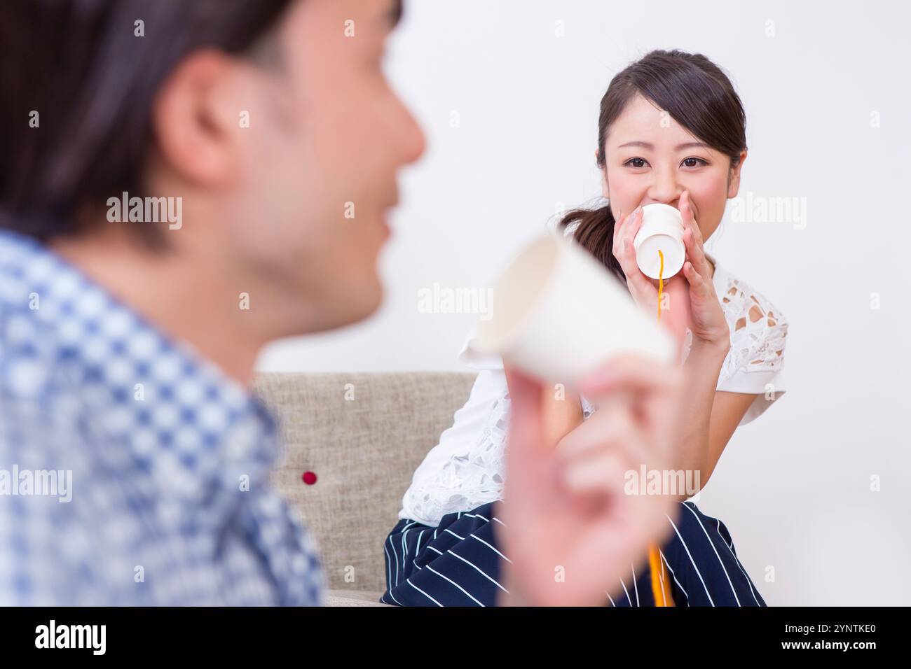 Making a yarn hi-res stock photography and images - Alamy