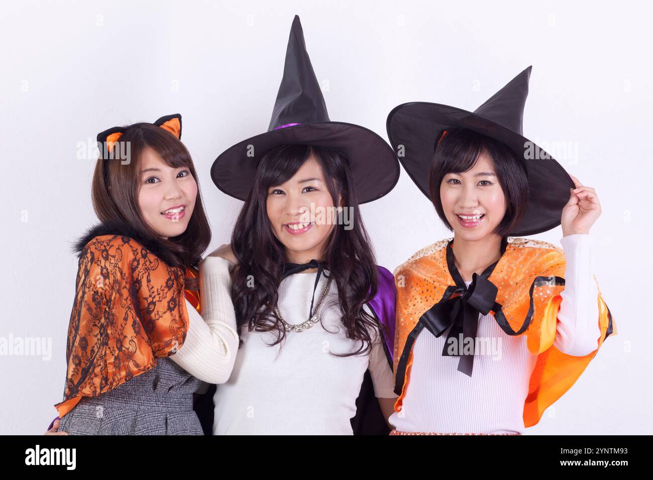 Women wearing Halloween costumes Stock Photo - Alamy
