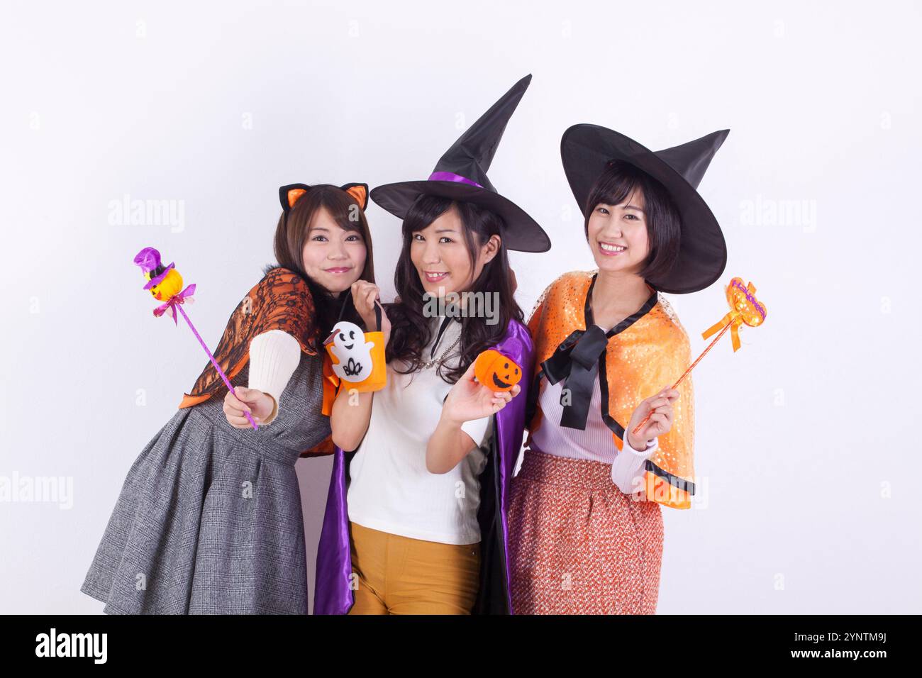 Women wearing Halloween costumes Stock Photo - Alamy