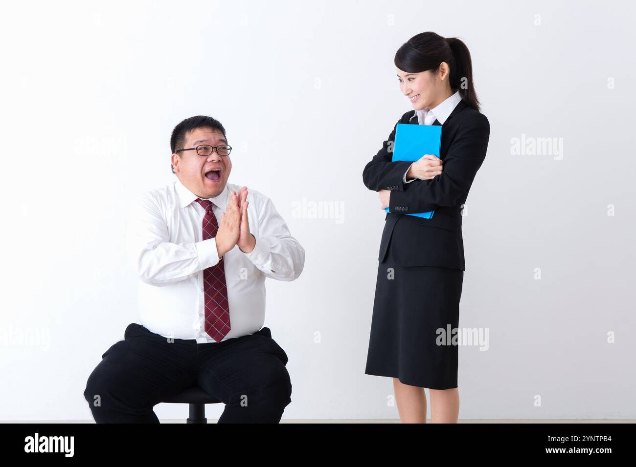 Ask the boss hi-res stock photography and images - Alamy