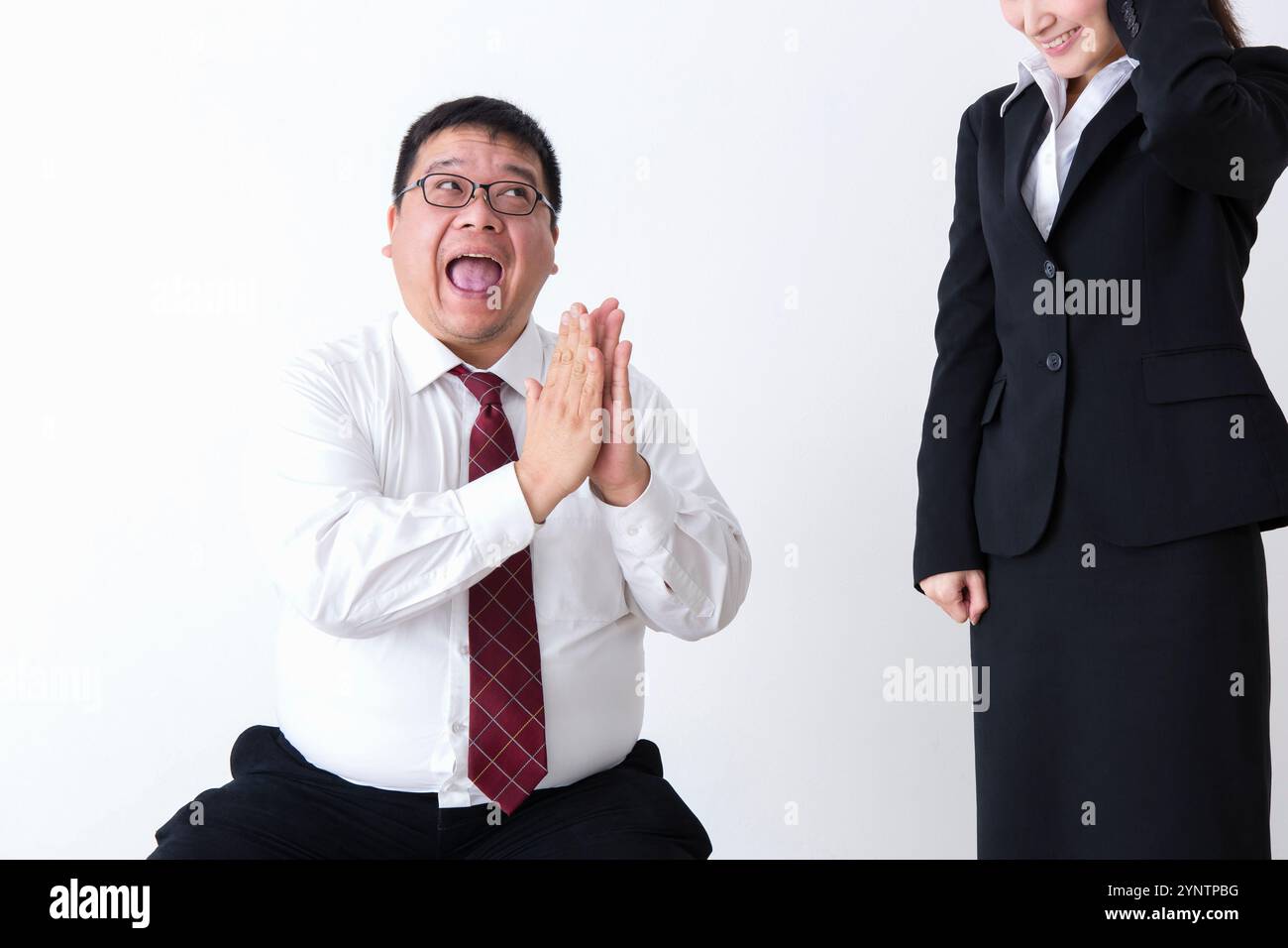 Ask the boss hi-res stock photography and images - Alamy