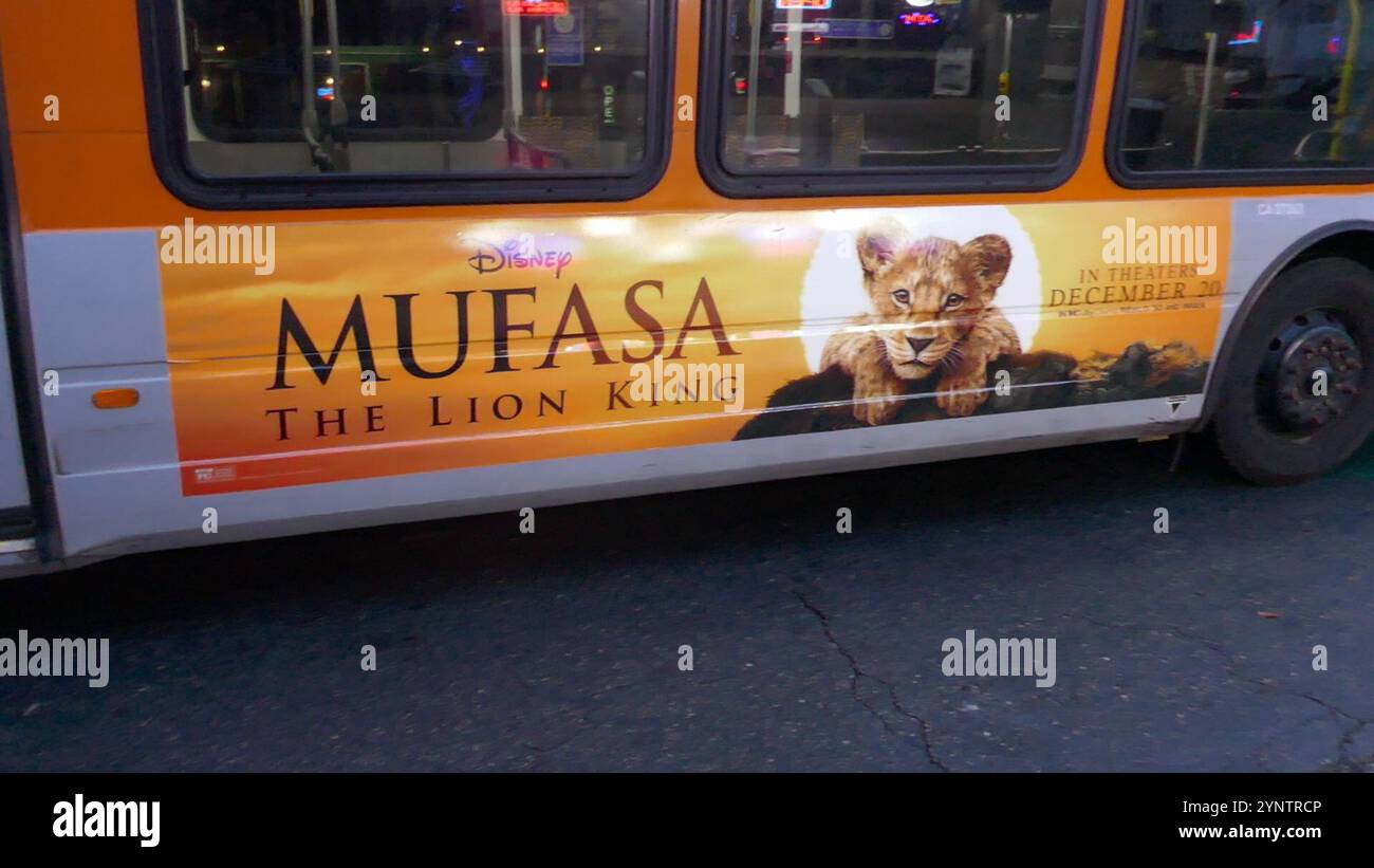 Los Angeles, California, USA 26th November 2024 Disney Mufasa The Lion ...