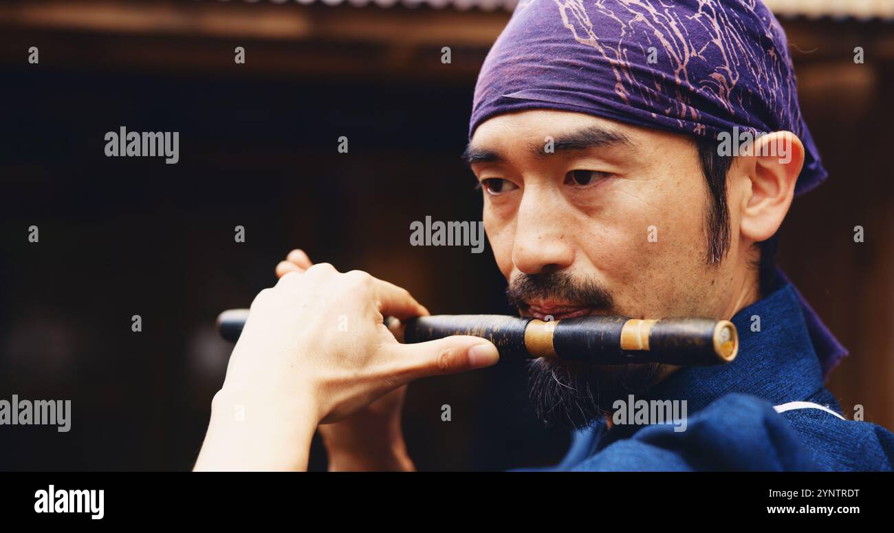 Japanese traditional musical instrument hi-res stock photography and ...