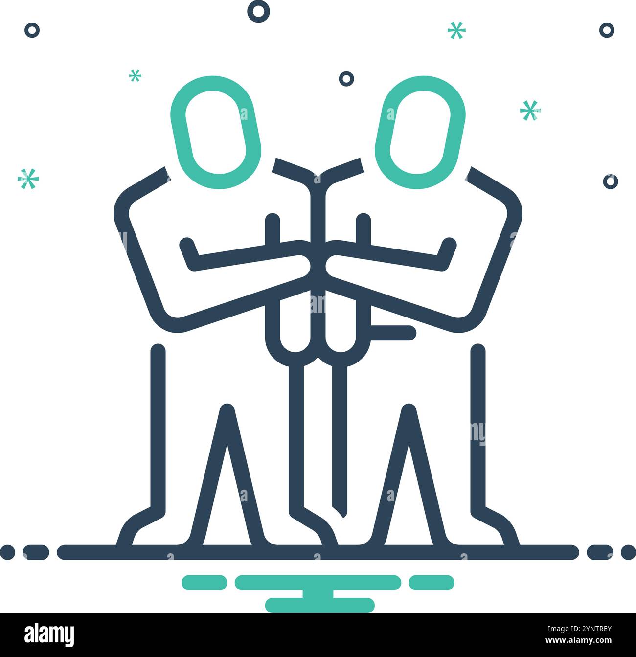 Icon for buddy, compadre Stock Vector Image & Art - Alamy