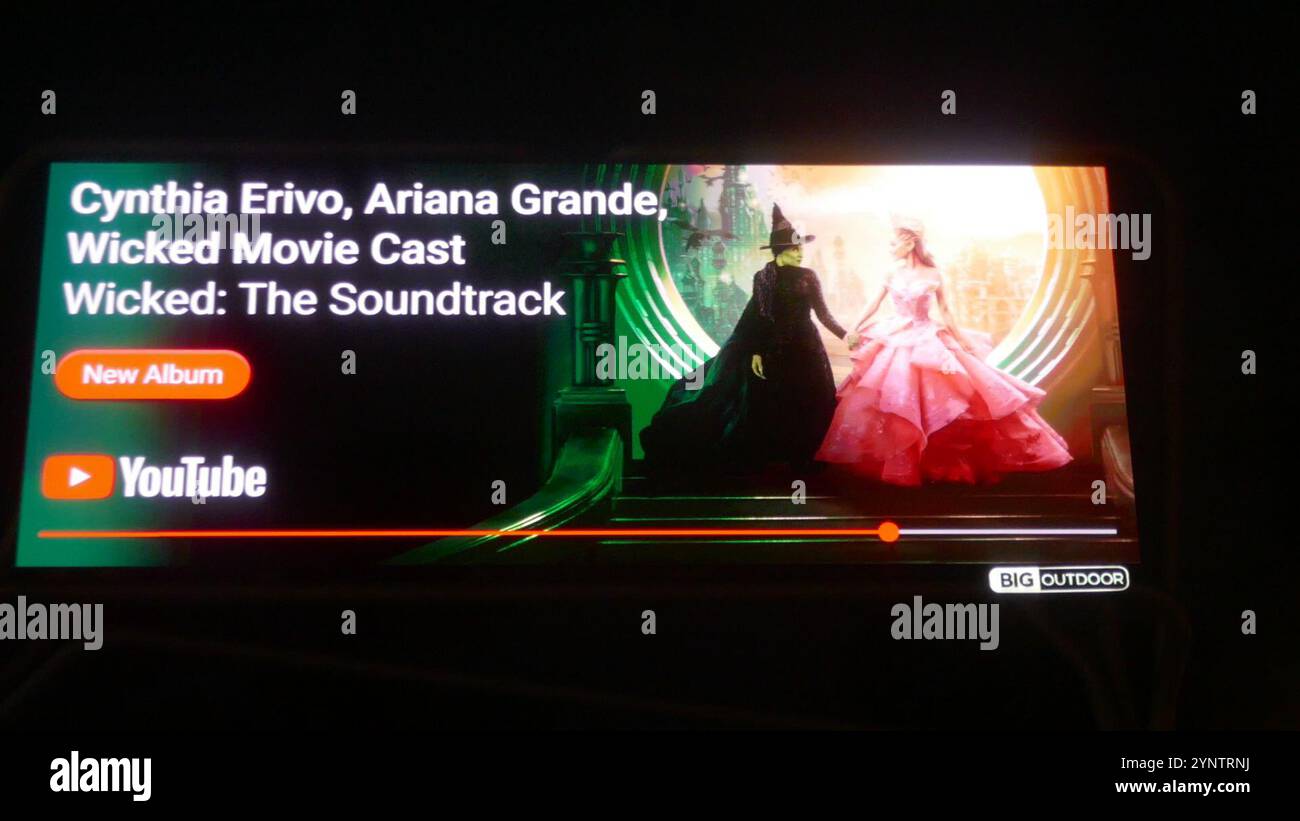 Los Angeles, California, USA 26th November 2024 Cynthia Erivo and Ariana Grande Wicked Movie ...