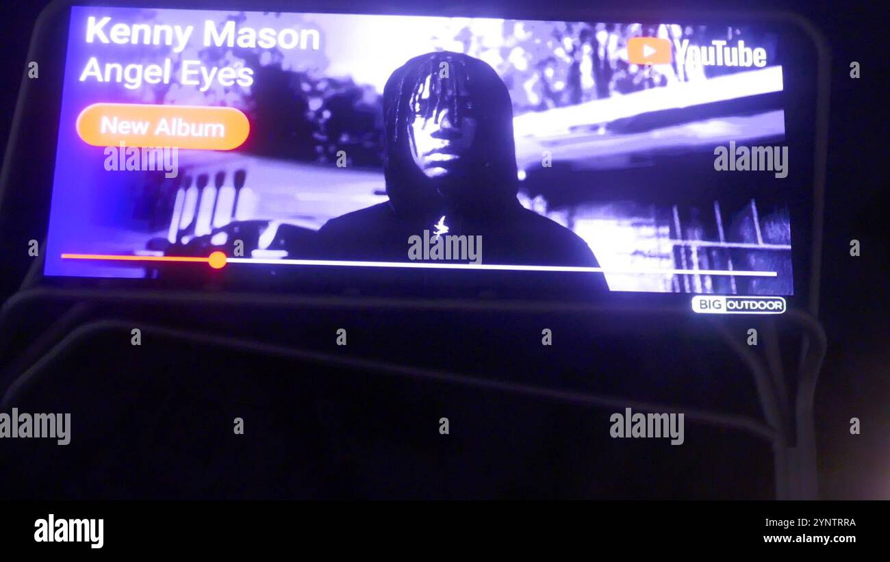 Los Angeles, California, USA 26th November 2024 Kenny Mason Angel Eyes ...