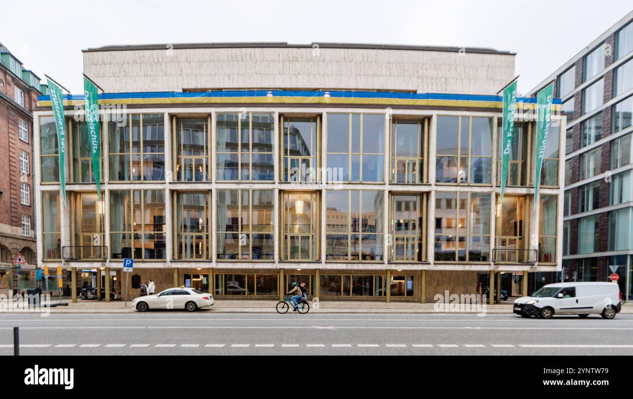 Hamburg, Germany. 15th Nov, 2024. View of the front building of the ...