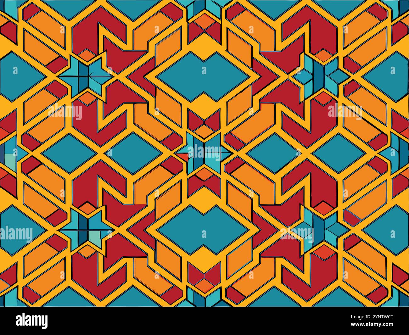 abstract seamless pattern vector illustration Stock Vector Image & Art ...