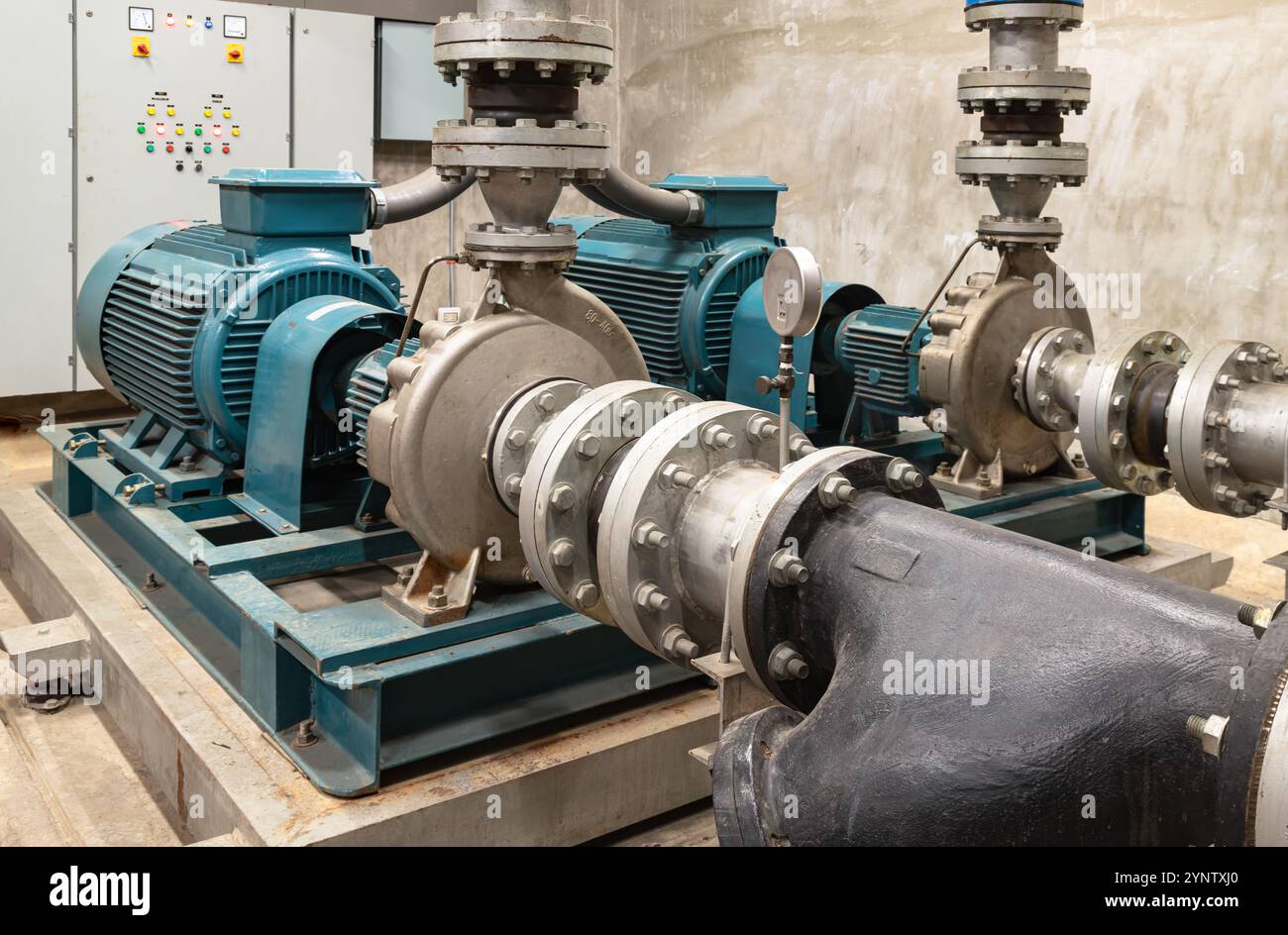 Bangkok,Thailand - 17 Nov, 2024 - Cold water pump of Condominium. Large ...