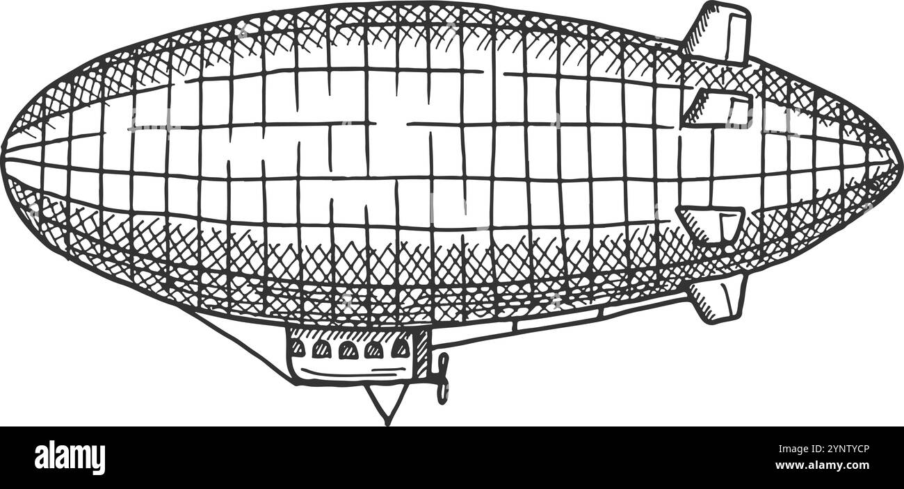 Victorian engraving flying machine hi-res stock photography and images ...