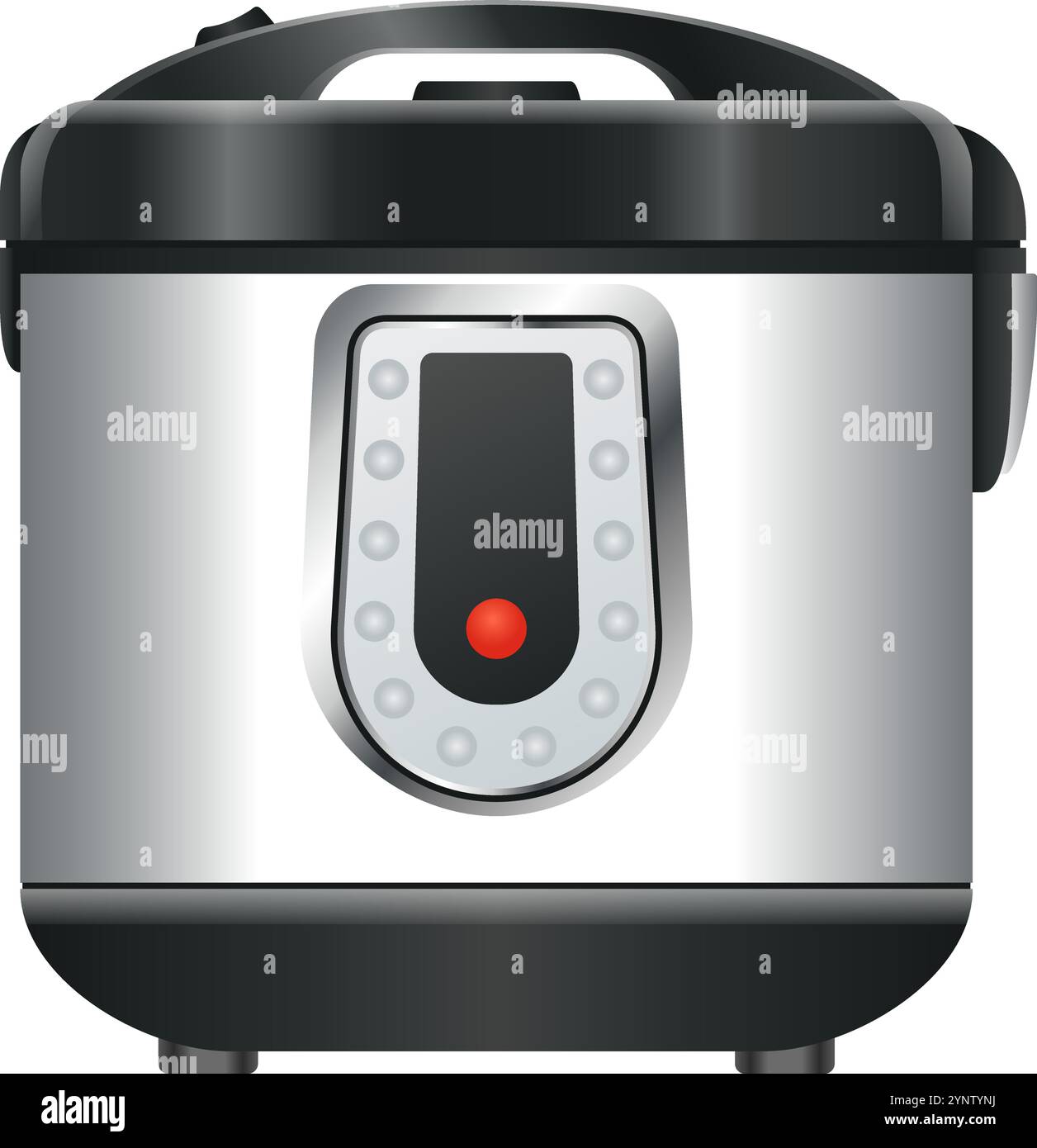 Double boiler. Stainless steel cooking cartoon pot Stock Vector Image ...