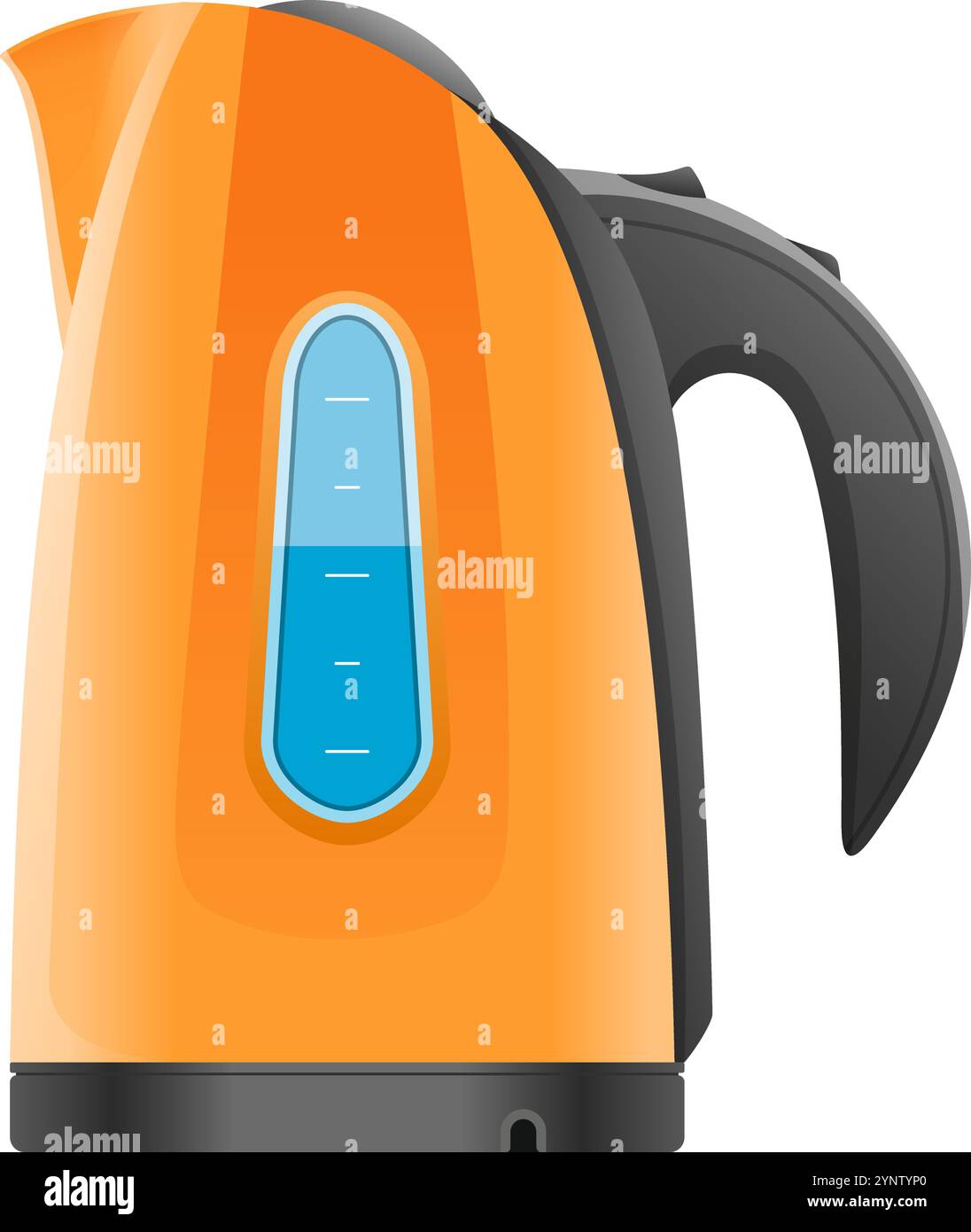 Electric kettle. Cartoon water boiling teapot icon Stock Vector Image ...