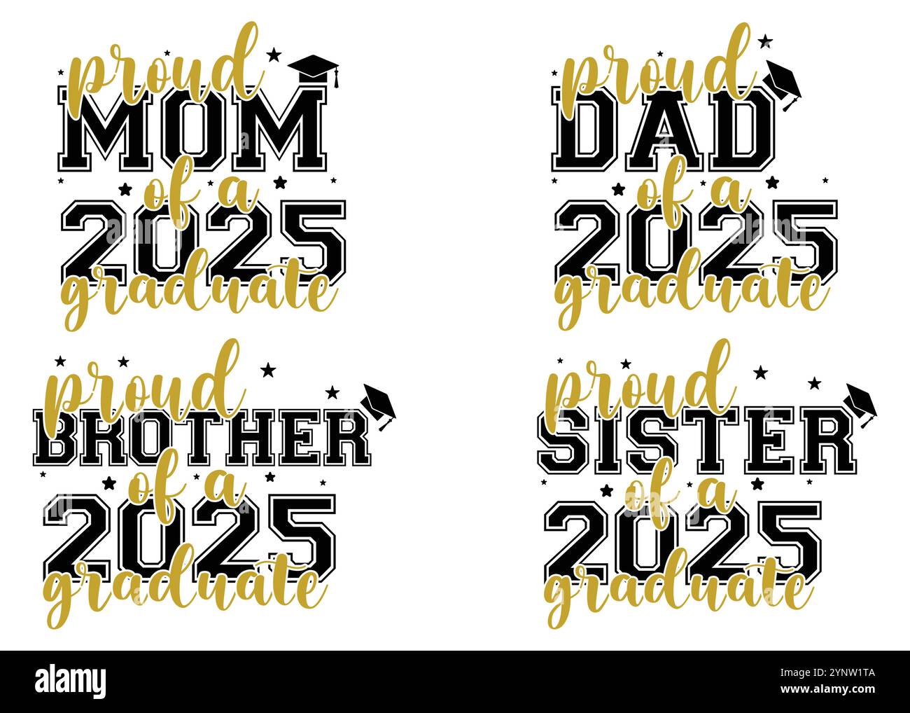 Graduated 2025 Stock Vector Images - Alamy