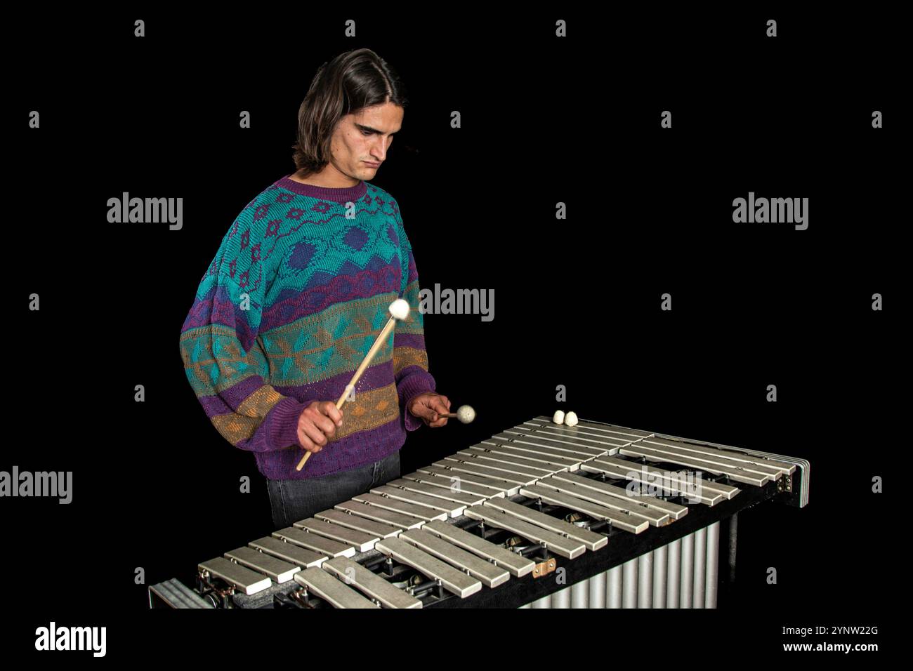 Vibraphone player hi-res stock photography and images - Alamy