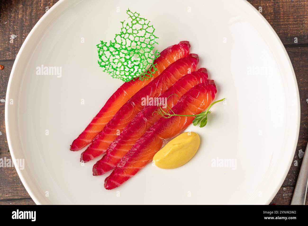 Beetroot Cured Salmon from Scandinavian cuisine, salted salmon beetroot ...