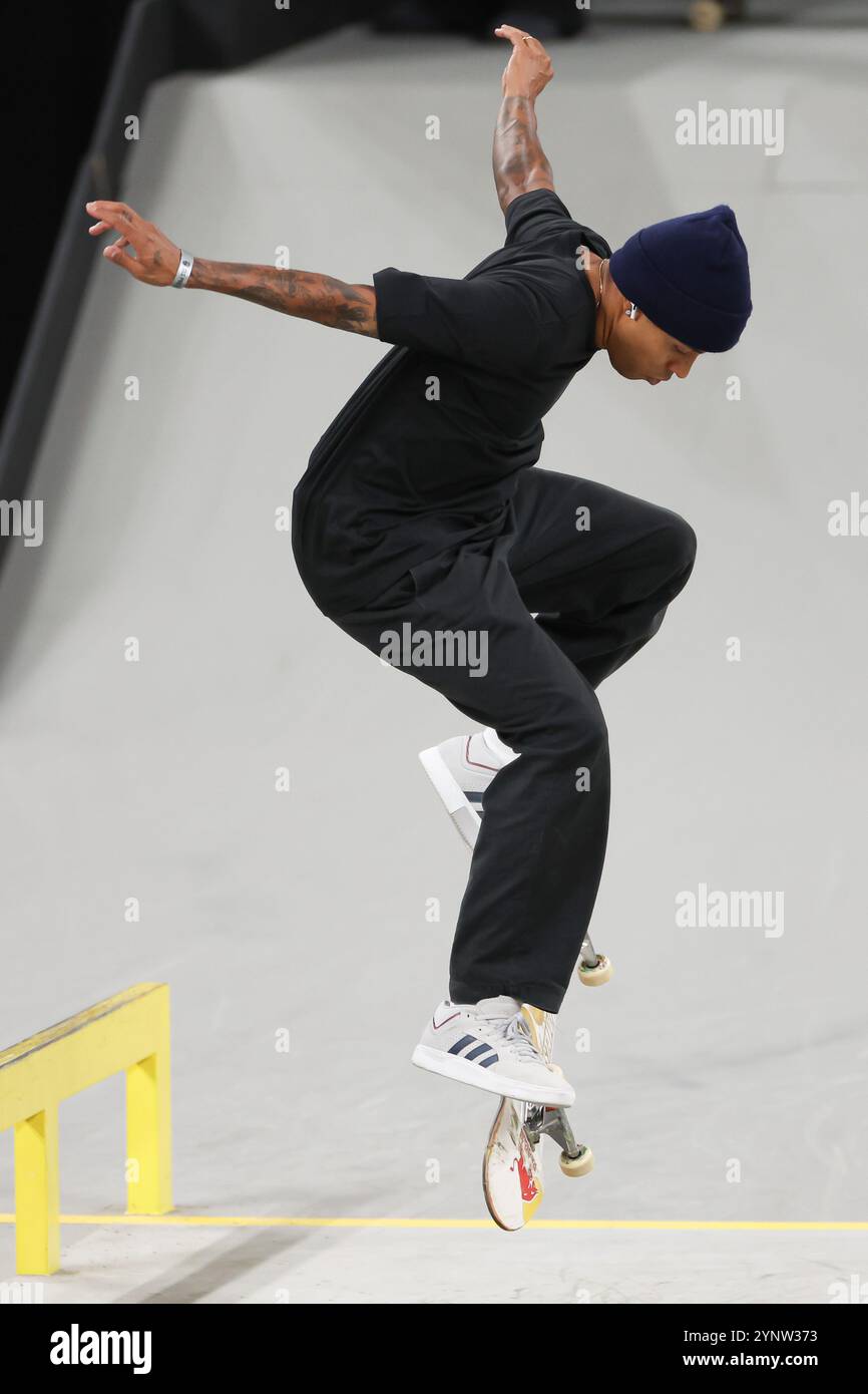 Tokyo, Japan. 23rd Nov, 2024. Felipe Gustavo (BRA) Skateboarding : 2024 ...