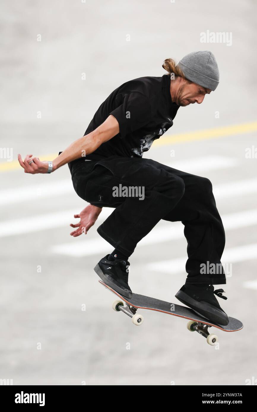 Tokyo, Japan. 23rd Nov, 2024. Ryan Decenzo (CAN) Skateboarding : 2024 ...