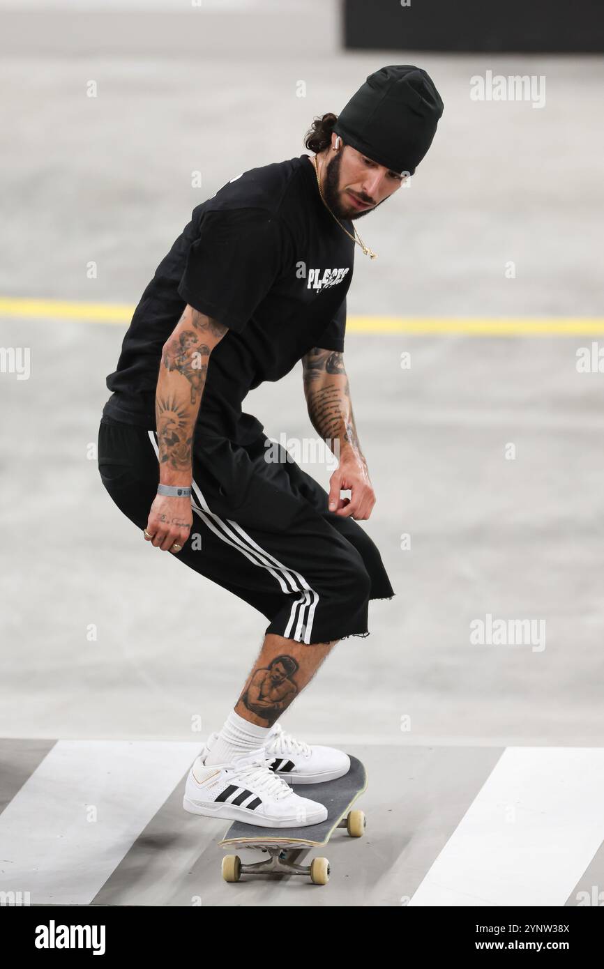 Tokyo, Japan. 23rd Nov, 2024. Miles Silvas (USA) Skateboarding : 2024 ...