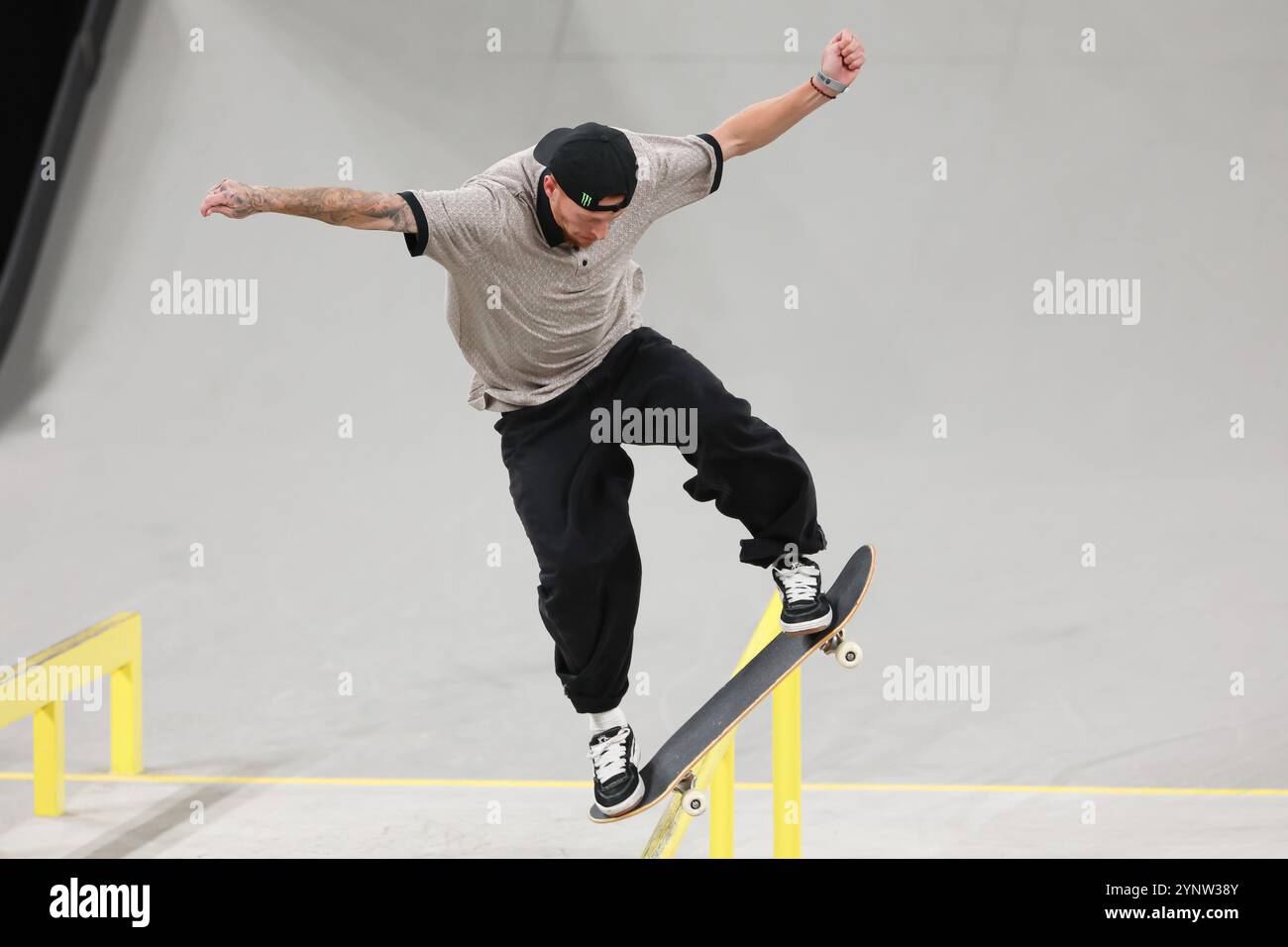 Glovanni Vianna (BRA), NOVEMBER 23, 2024 - Skateboarding : 2024 SLS ...